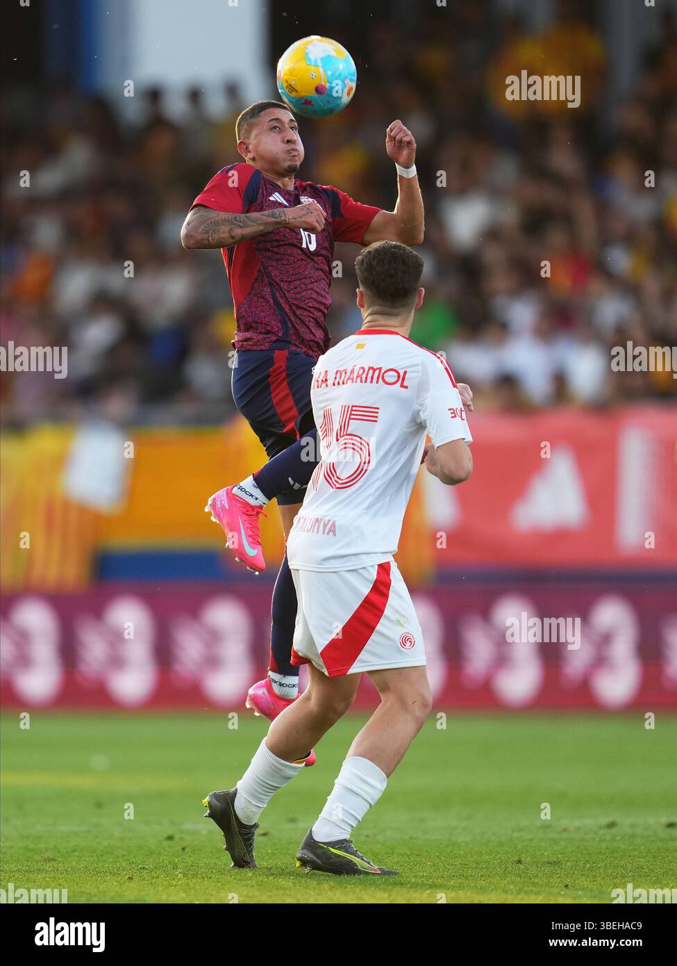 Barcelona, Spain. 29th May, 2025. Marvin Loria of Costa Rica and Mika ...