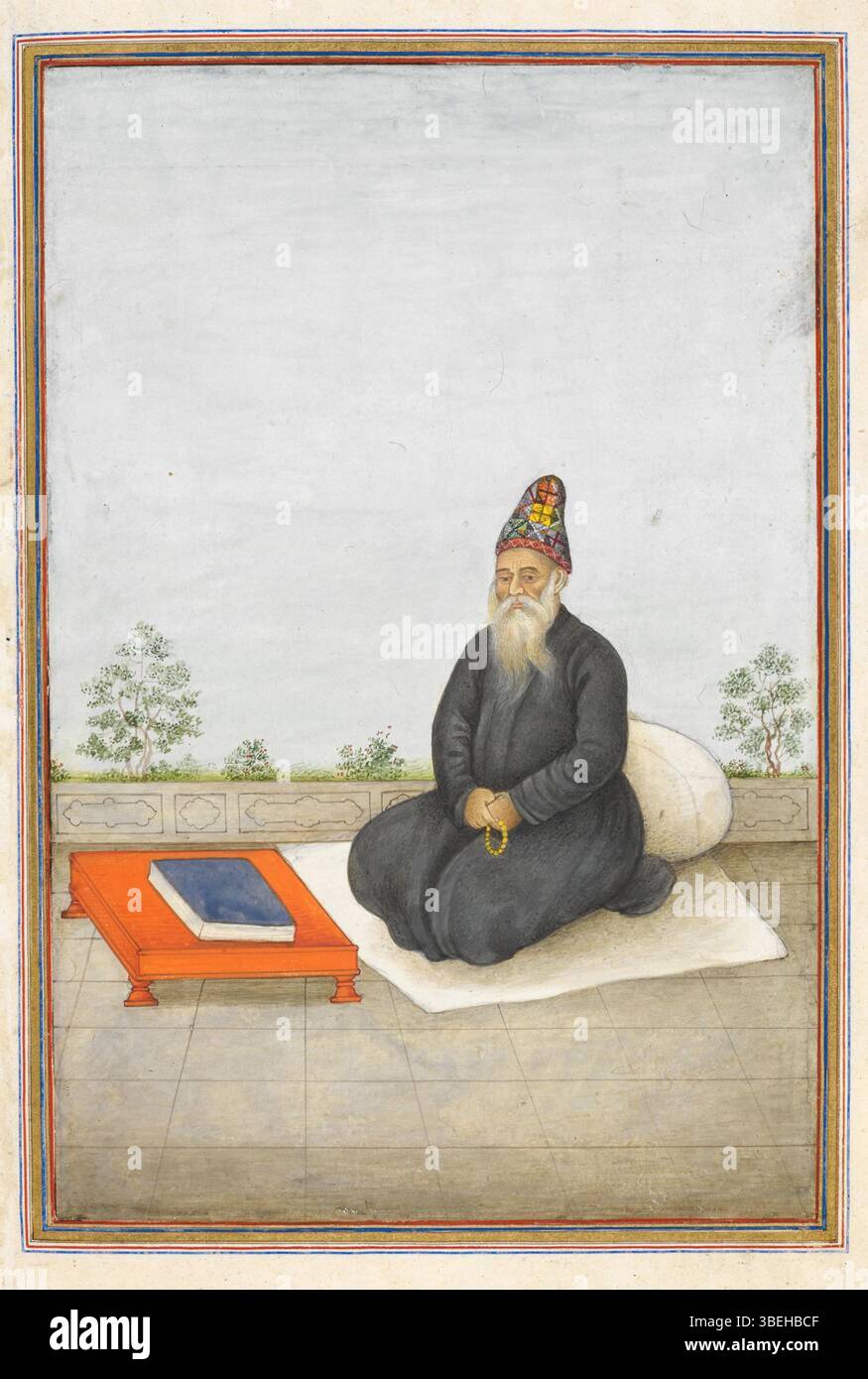 This illustration from 1825 shows a Nanakpanthi, a follower of Guru ...