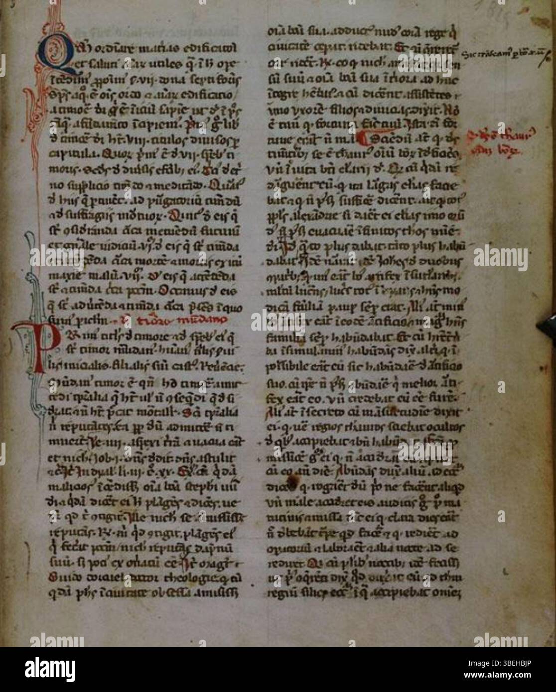 This manuscript from the Biblioteca Cathariniana in Pisa contains ...