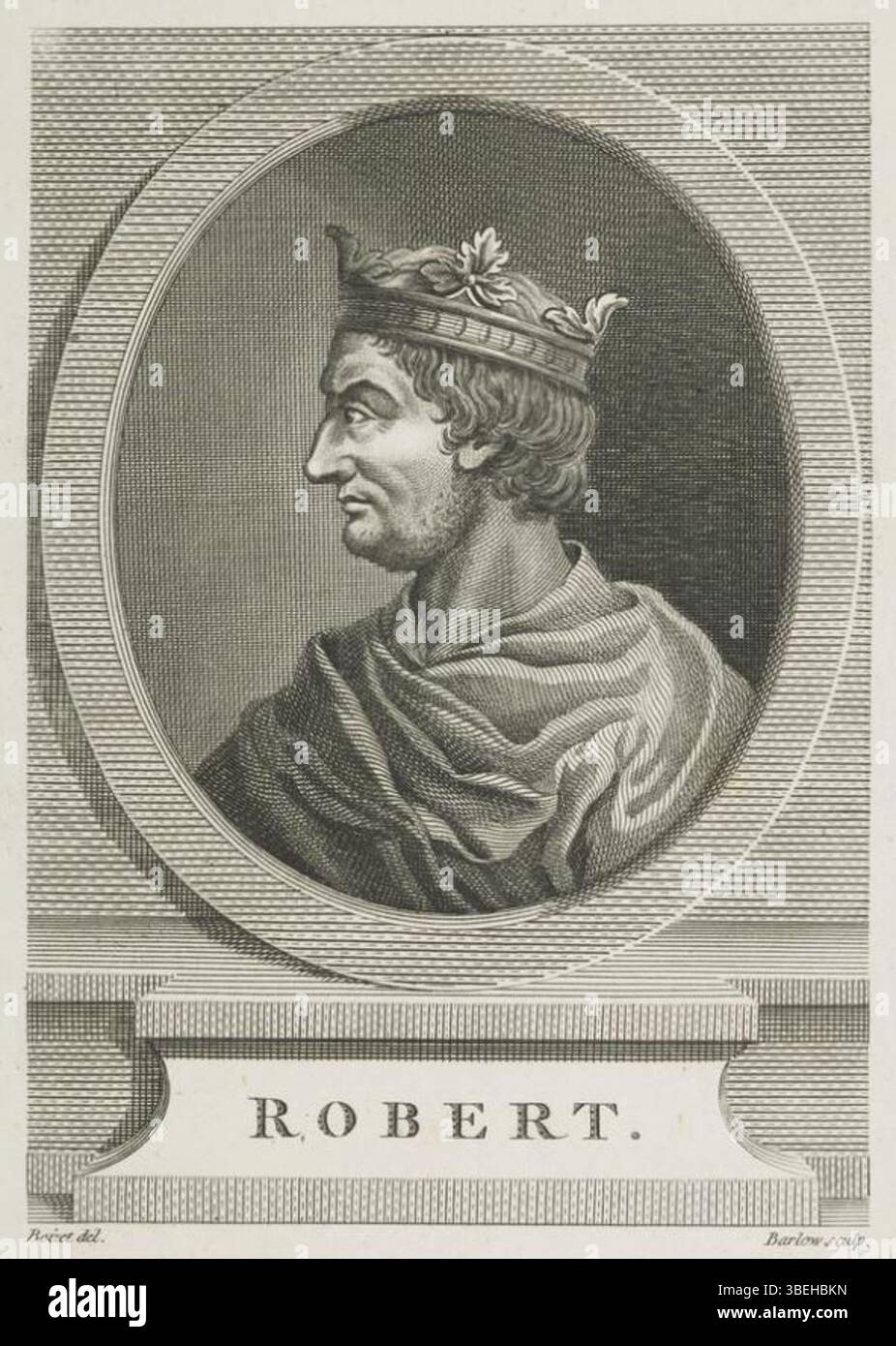 This portrait of Robert III, King of Scotland, was created by Barlow in ...