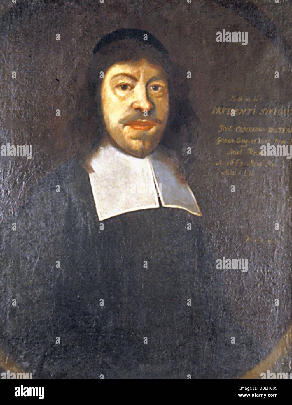 This portrait of Johann Konrad Dieterich, a German philologist and ...