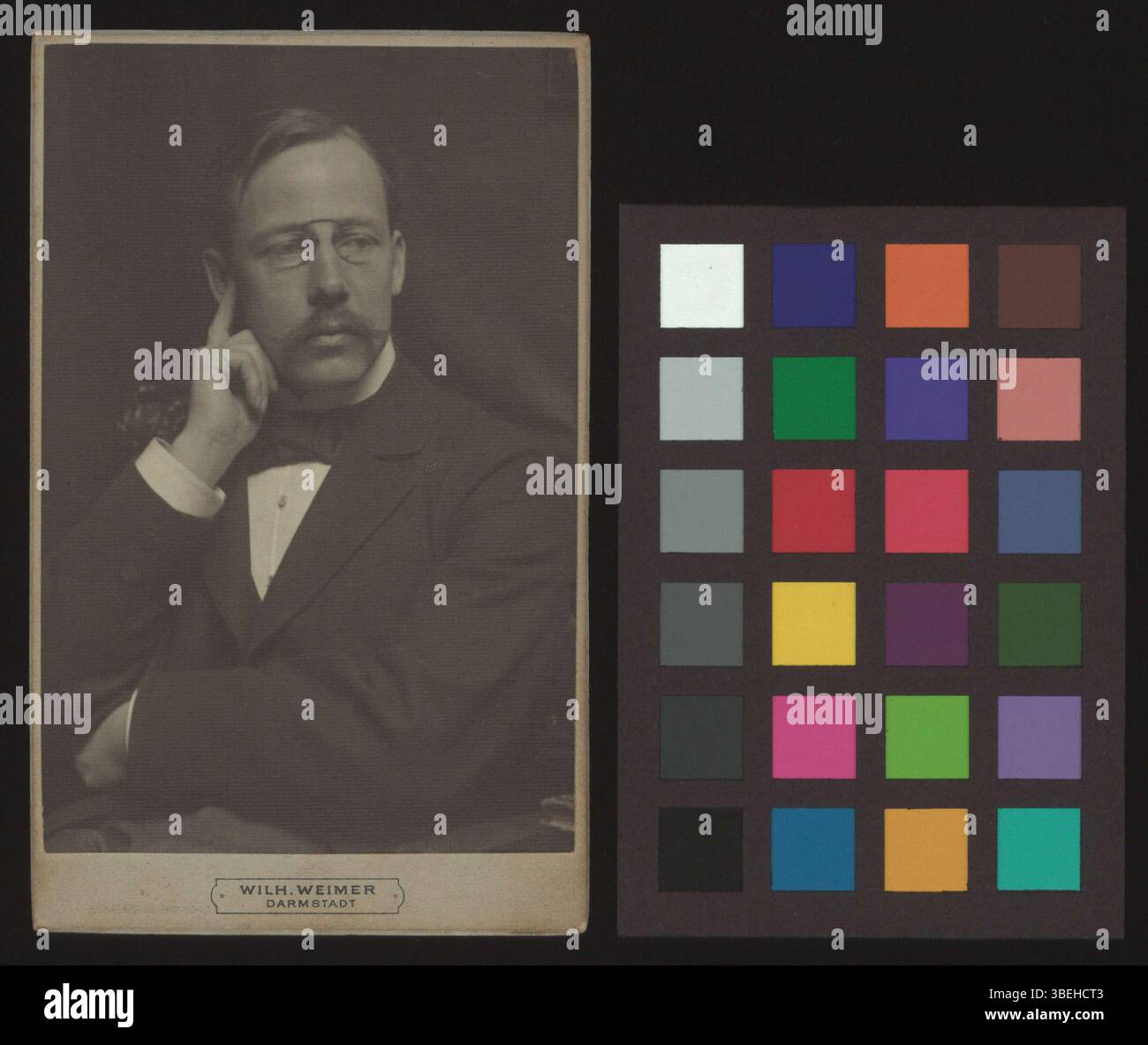 This black-and-white photograph of Paul Linder, taken around 1892, is ...