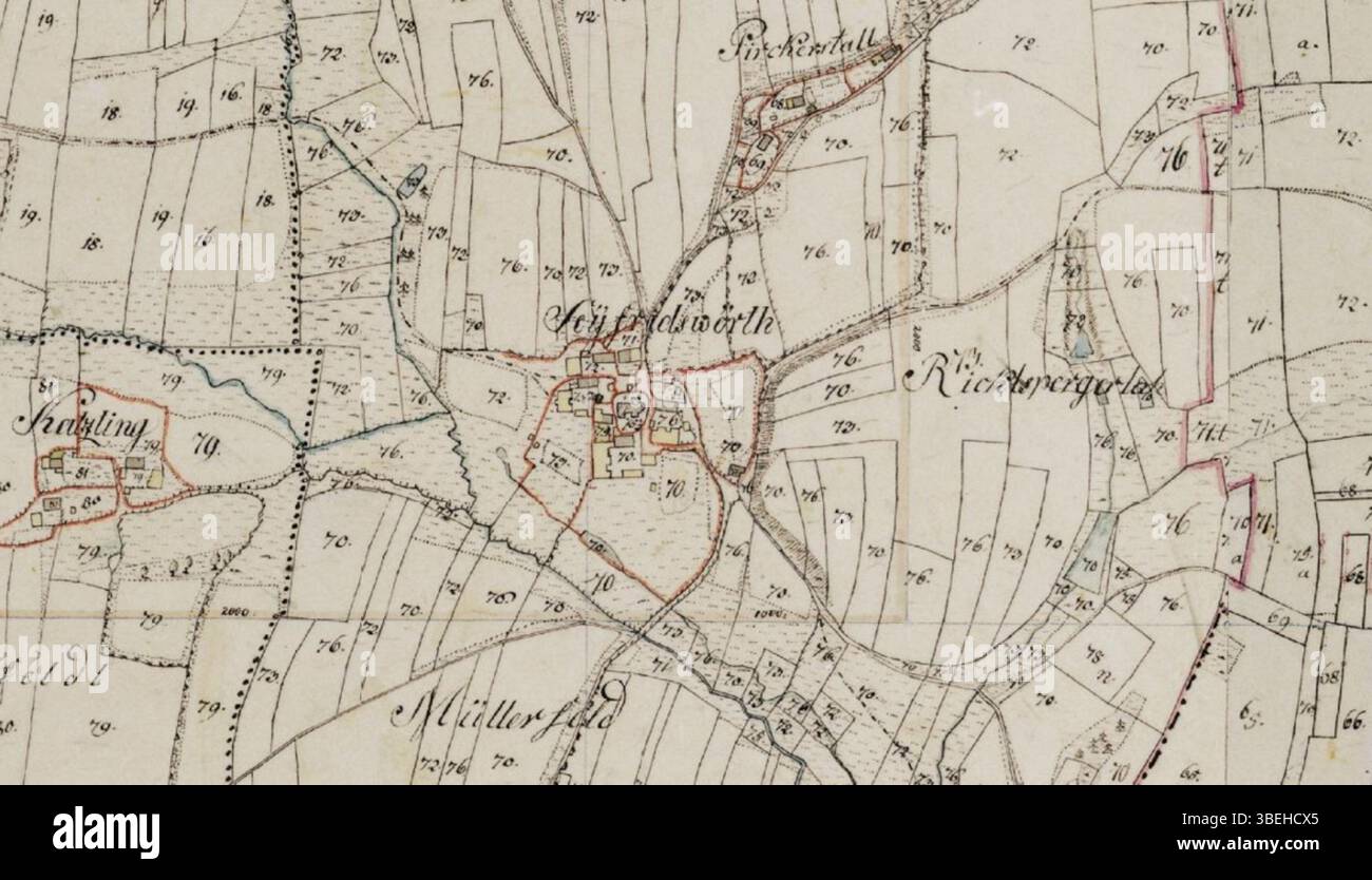 This map from the Bavarian surveying administration, created around ...