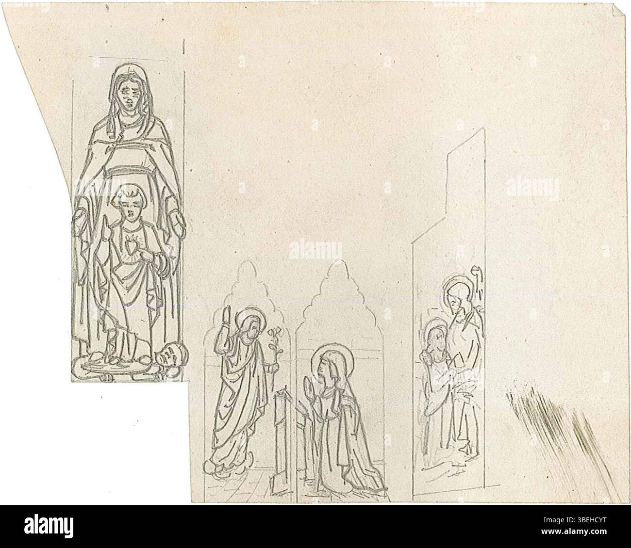 These designs from Atelier Cuypers-Stoltzenberg, created between 1852 ...