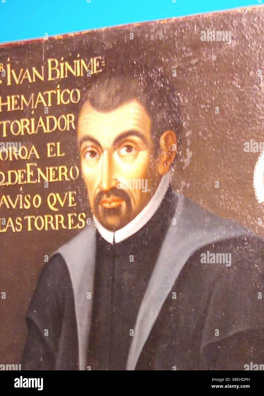 This 17th-century portrait of Dr. Joan Binimelis depicts the scholar in ...