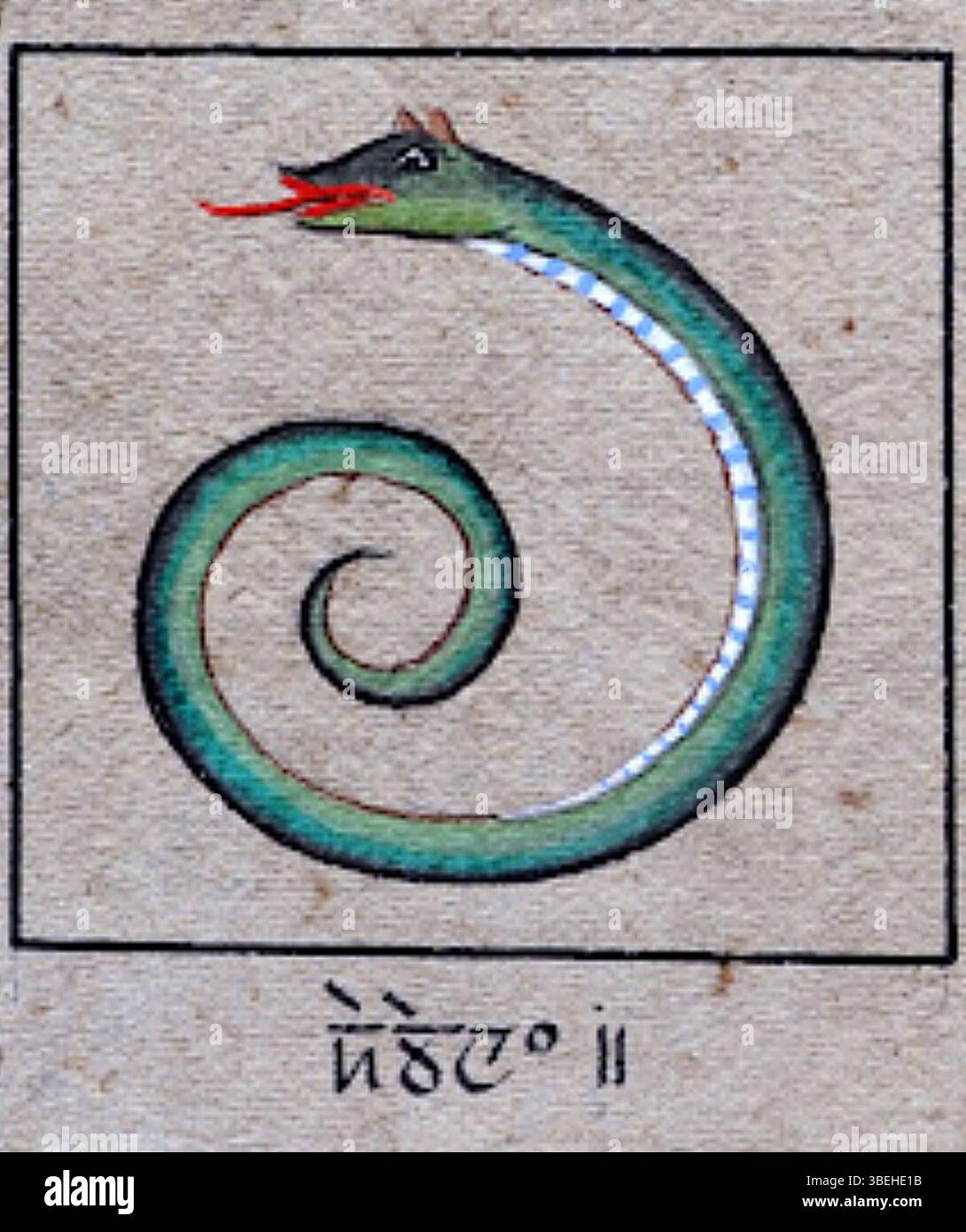 Manuscript dragon hi-res stock photography and images - Alamy