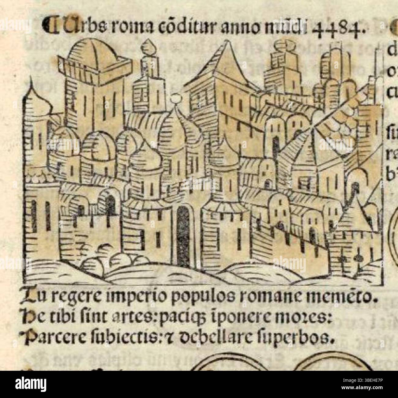 This 1479 woodcut from the *Fasciculus Temporum* by Werner Rolewinck ...