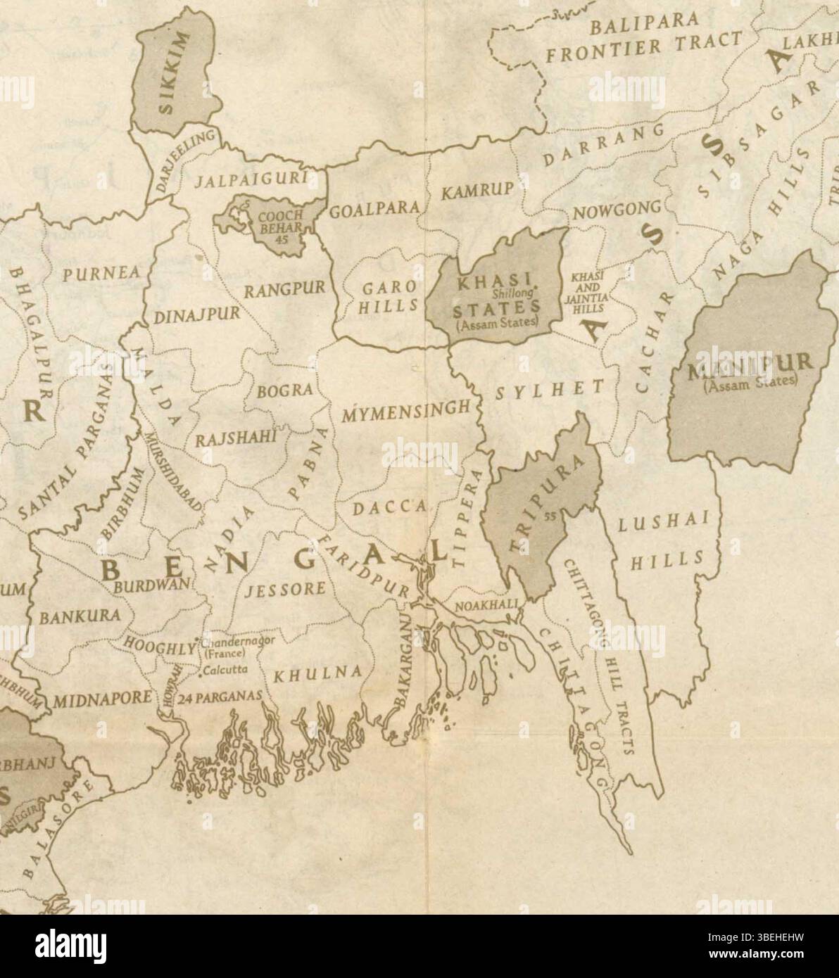 Assam location map of india hi-res stock photography and images - Alamy