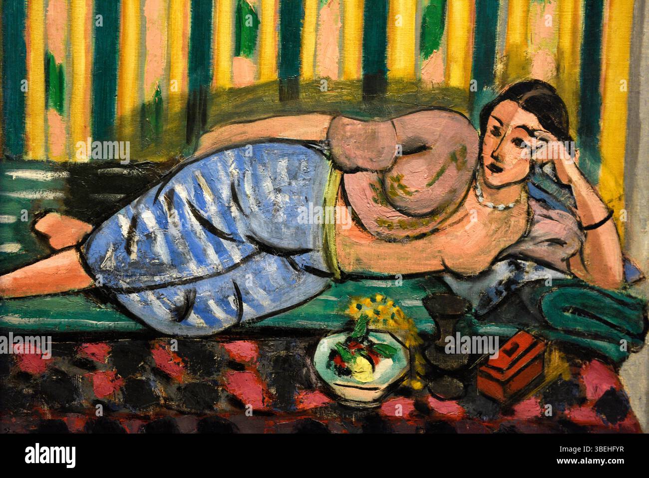 Odalisque au coffret rouge,1927,by Henri Matisse,Henri Matisse Museum ...