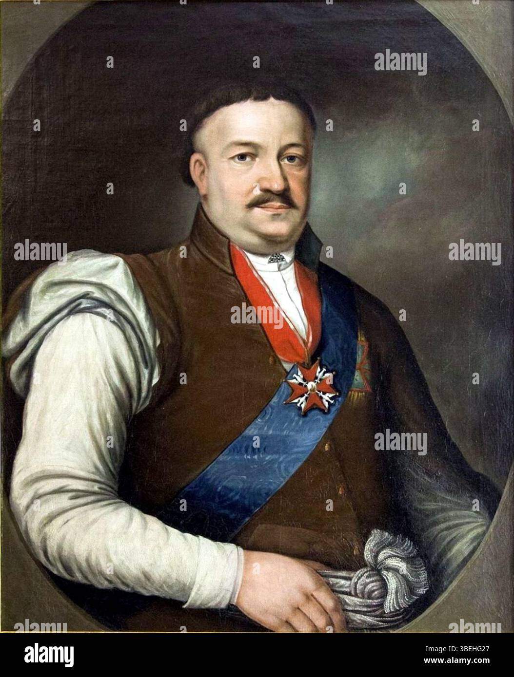 This portrait from the 18th century depicts Jan Onufry Orowski (1739 ...