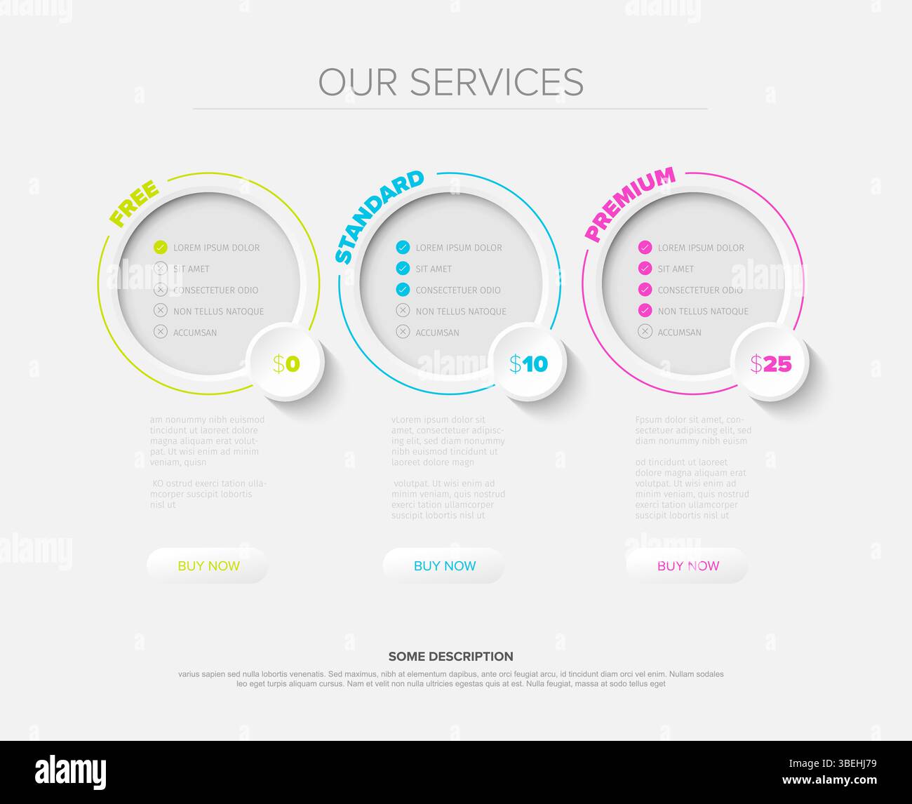 Services and plans Stock Vector Images - Alamy