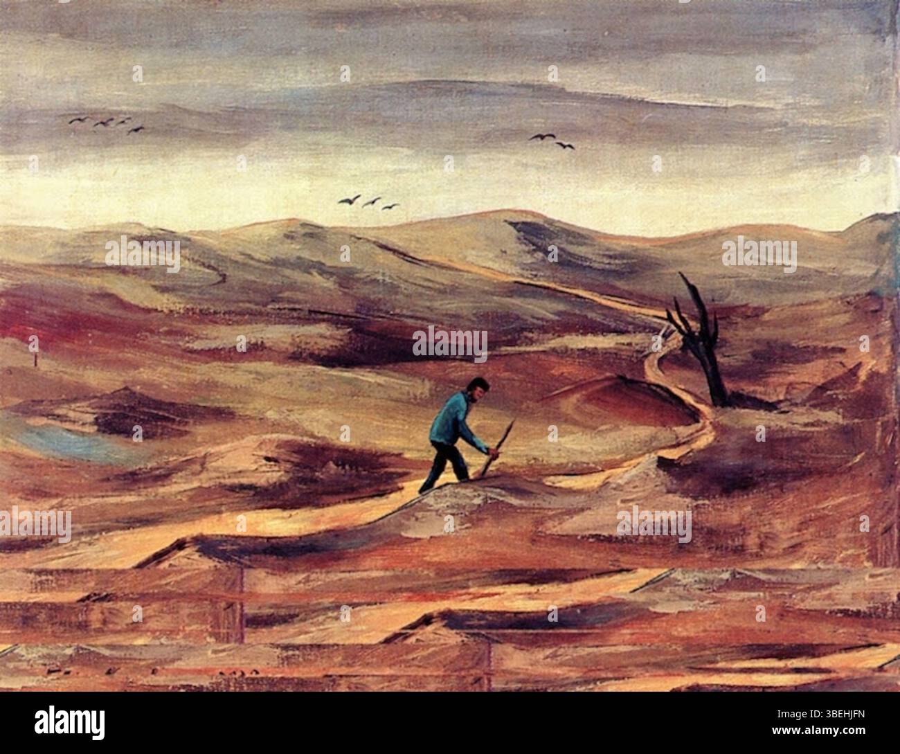 Felix Nussbaum's 1939 painting, 'The Wandering Jew,' depicts the ...