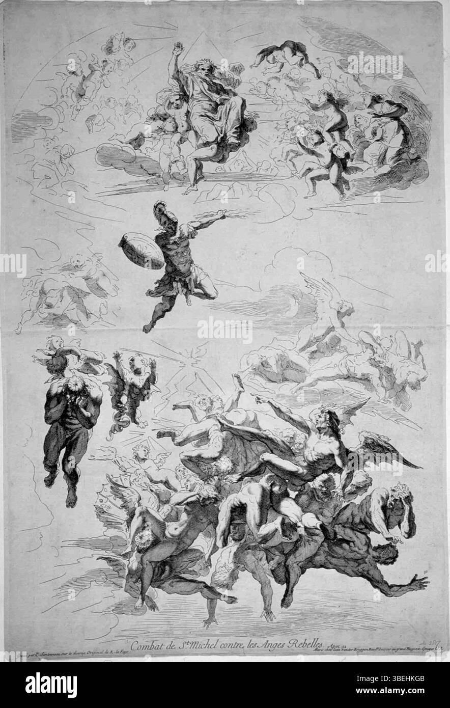 Heavenly depiction Black and White Stock Photos & Images - Alamy