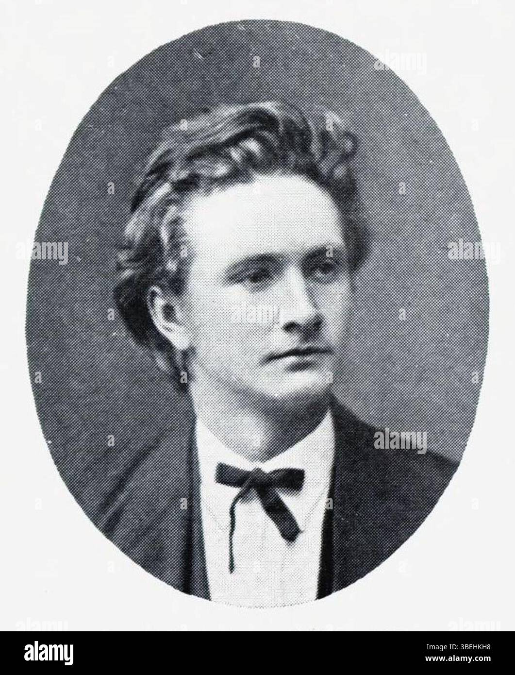 This image depicts Carl Schøyen, a Norwegian painter, captured by Hans ...