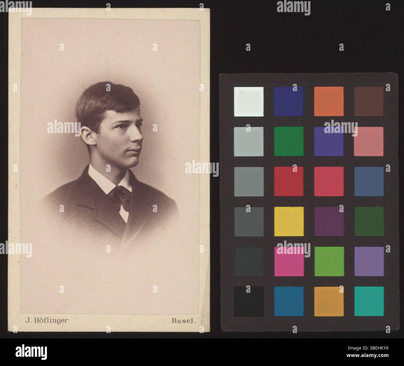 This black and white photograph of Wilhelm His-Astor, likely taken ...