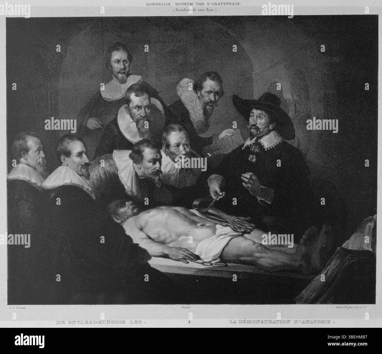 A reproduction of Carel Christiaan Anthony Last's engraving based on ...