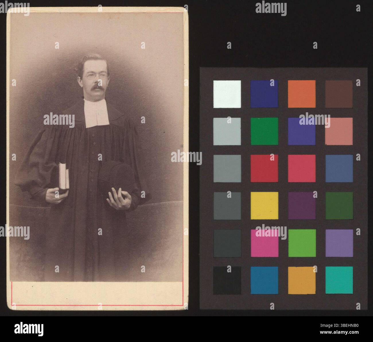 A black and white photograph of Ernst Lotz-Suter, produced between 1890 ...