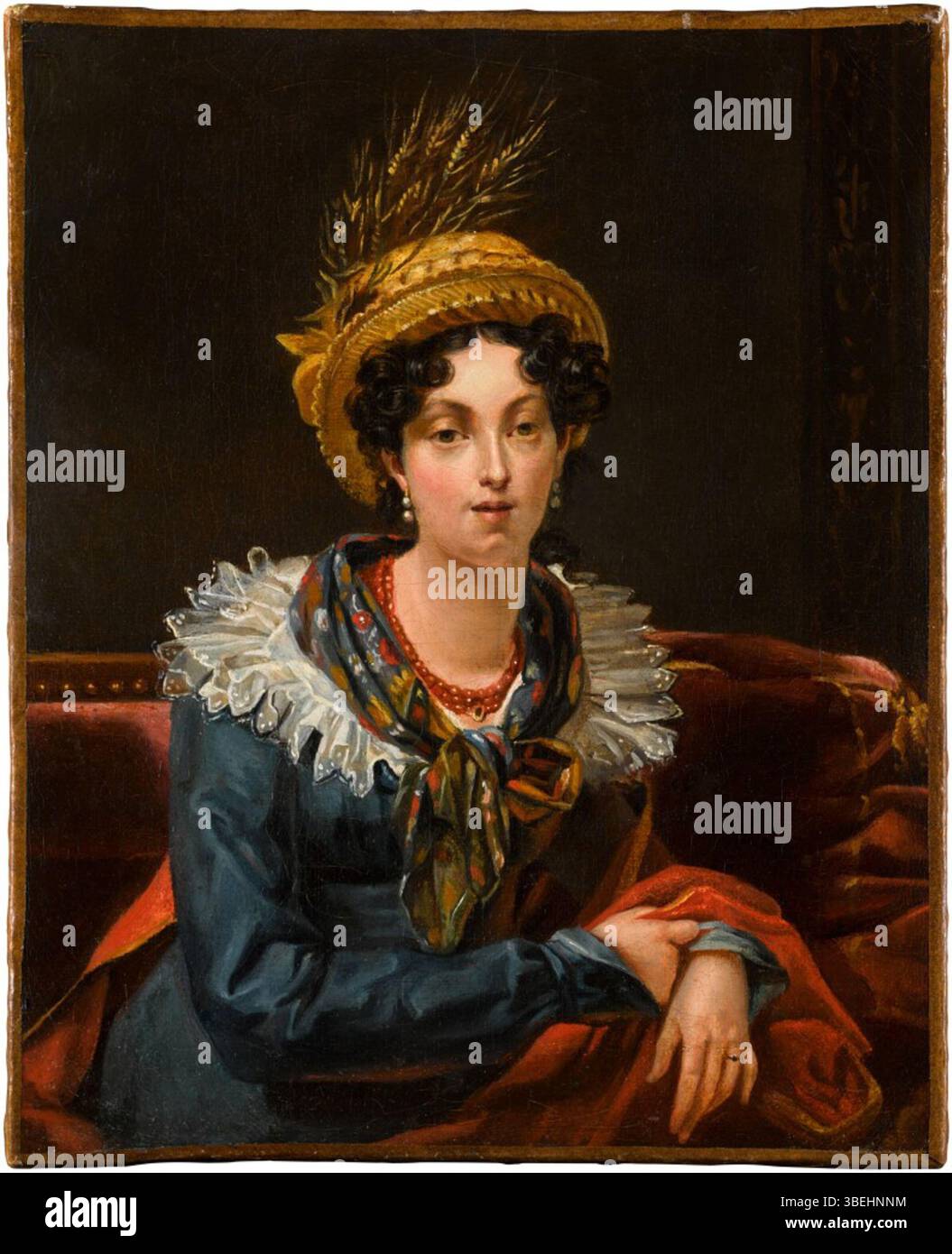 This portrait of Hortense Haudebourt-Lescot, a prominent 19th-century ...
