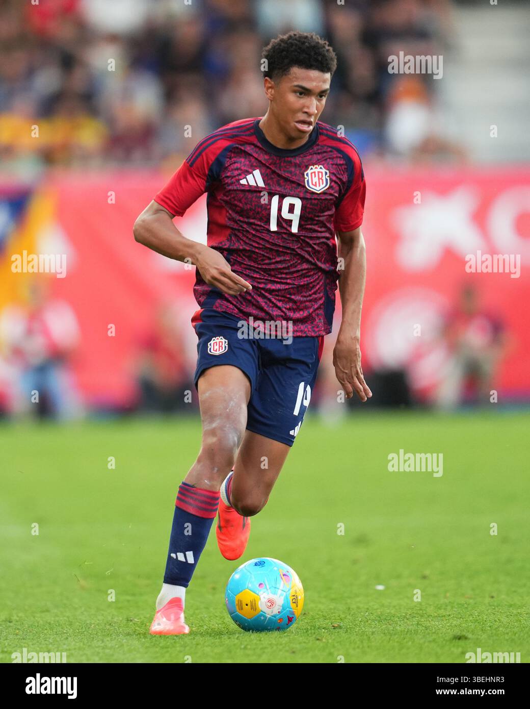 Kenay Myrie of Costa Rica during the friendly match between Catalonia ...