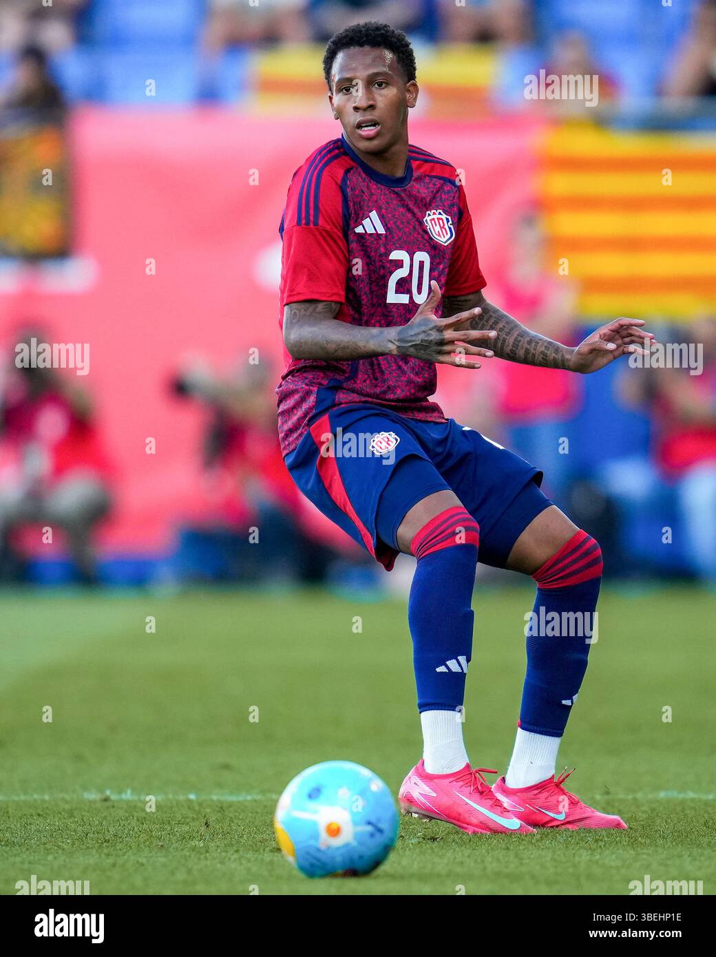 Josimar Alcocer of Costa Rica during the friendly match between ...