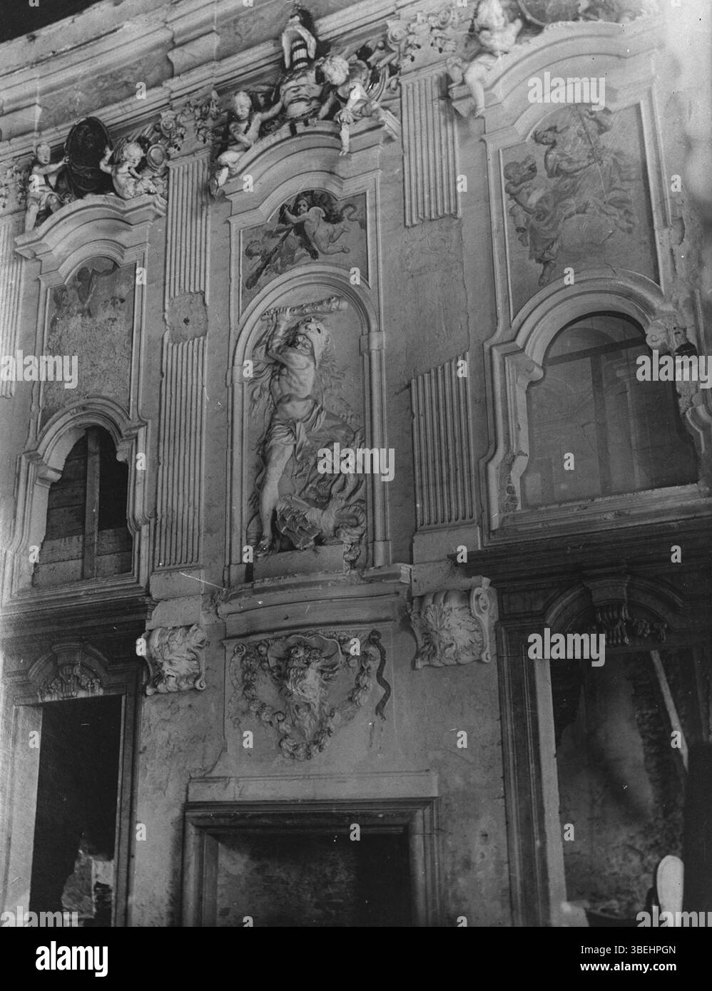 A classical representation of Heracles with women, symbolizing strength ...