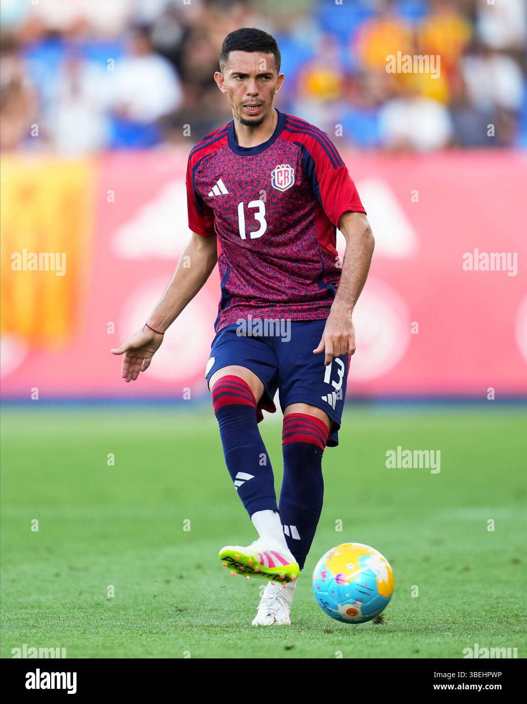 Jefferson Brenes of Costa Rica during the friendly match between ...