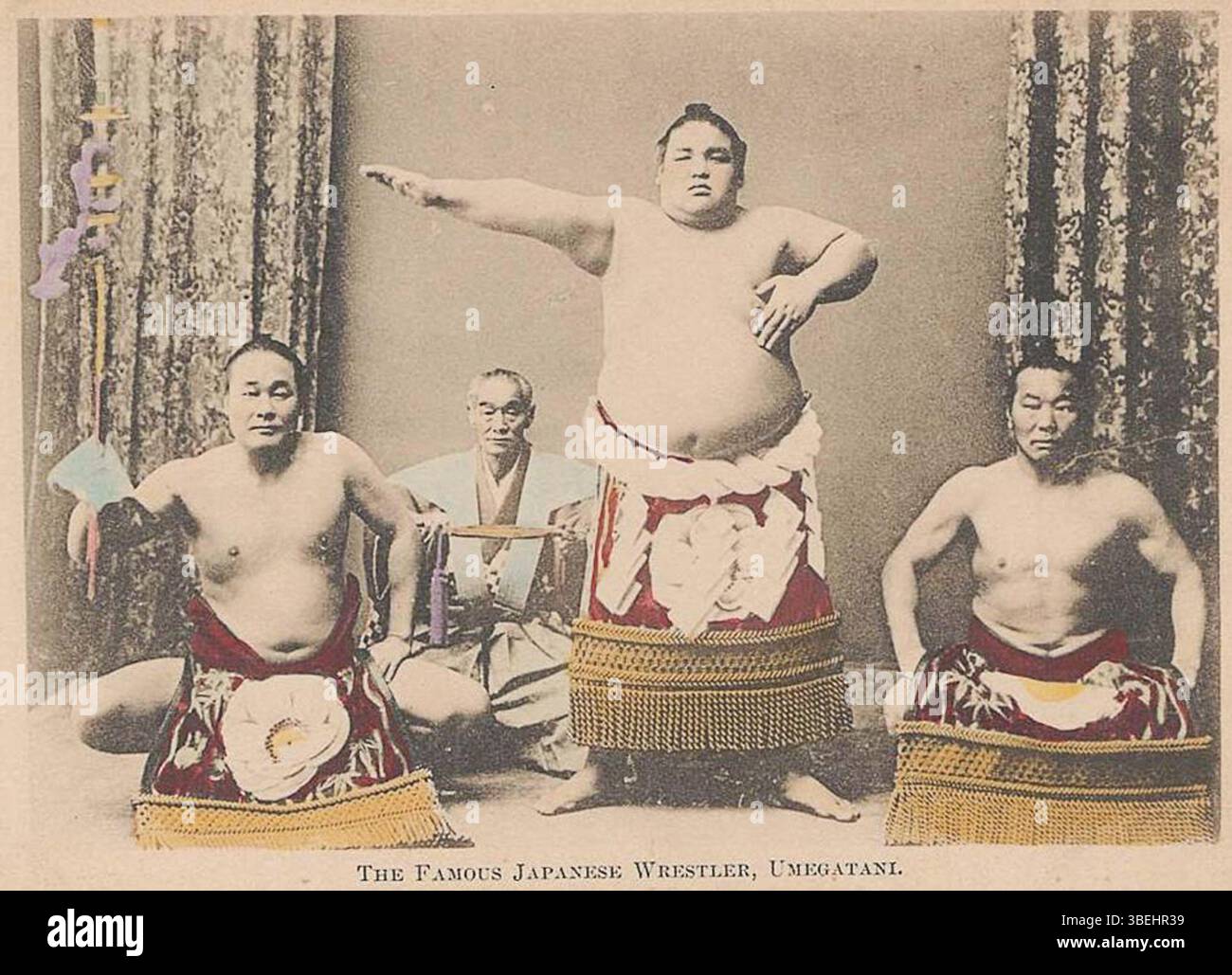 Yokozuna Umegatani Ttar II, born in 1878, was a renowned grand sumo ...