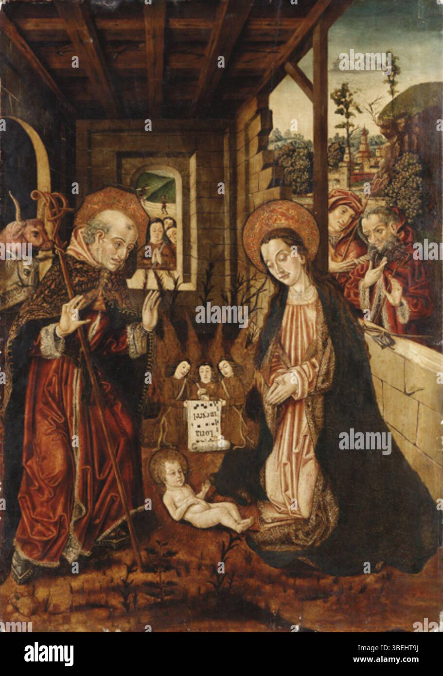 This depiction of the Nativity, attributed to the Circle of Rodrigo de ...