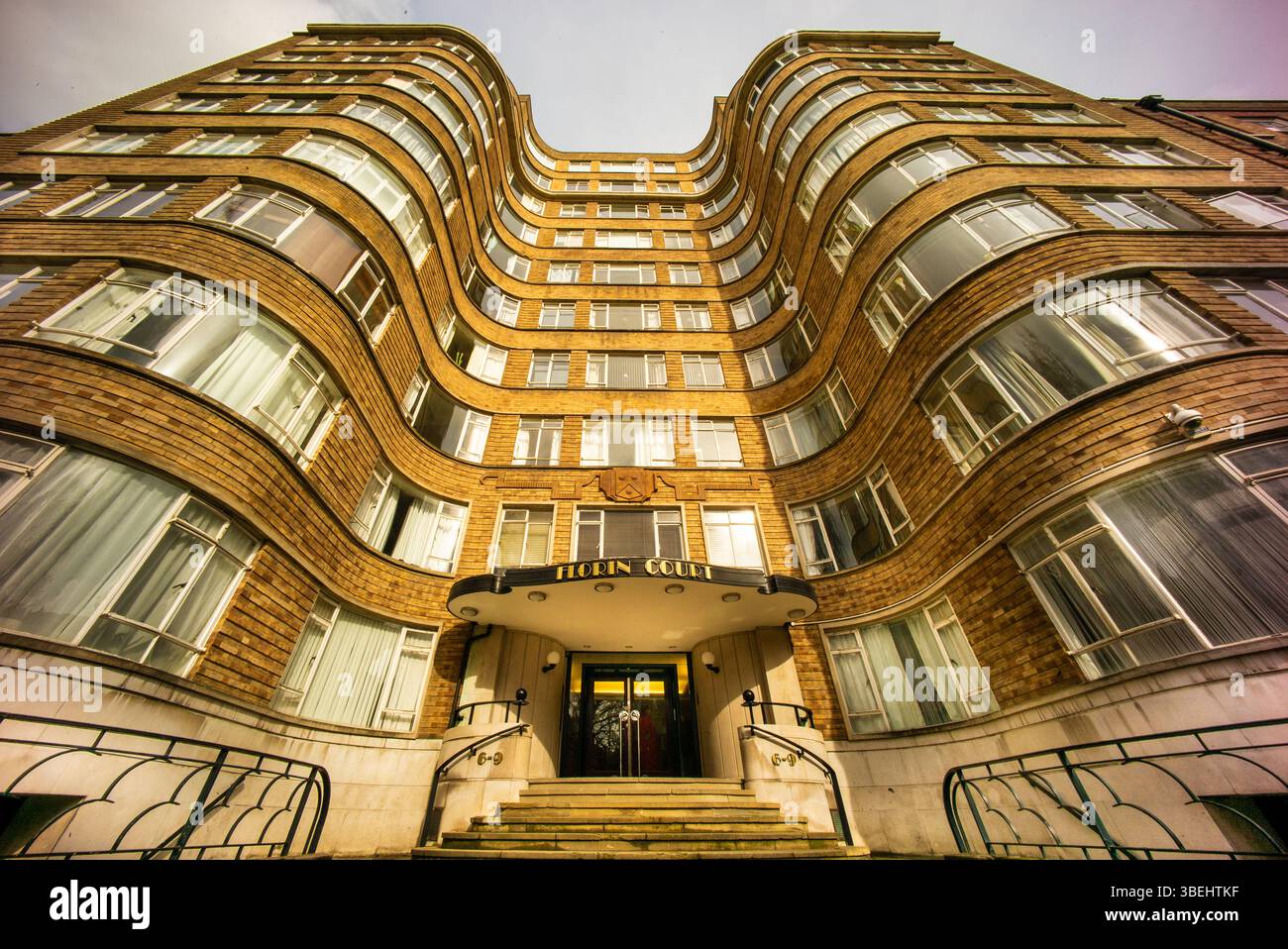 Florin Court 1930's Poirot, fictional London residence of Agatha ...