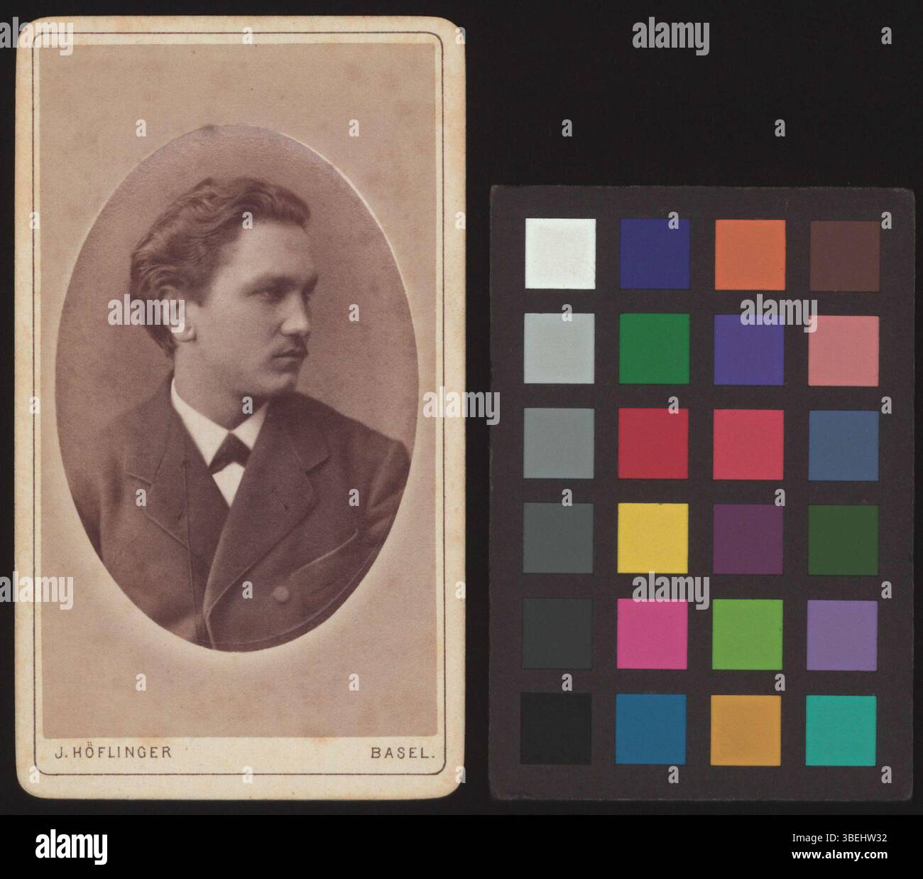 This black-and-white cabinet card photograph, taken between 1860 and ...