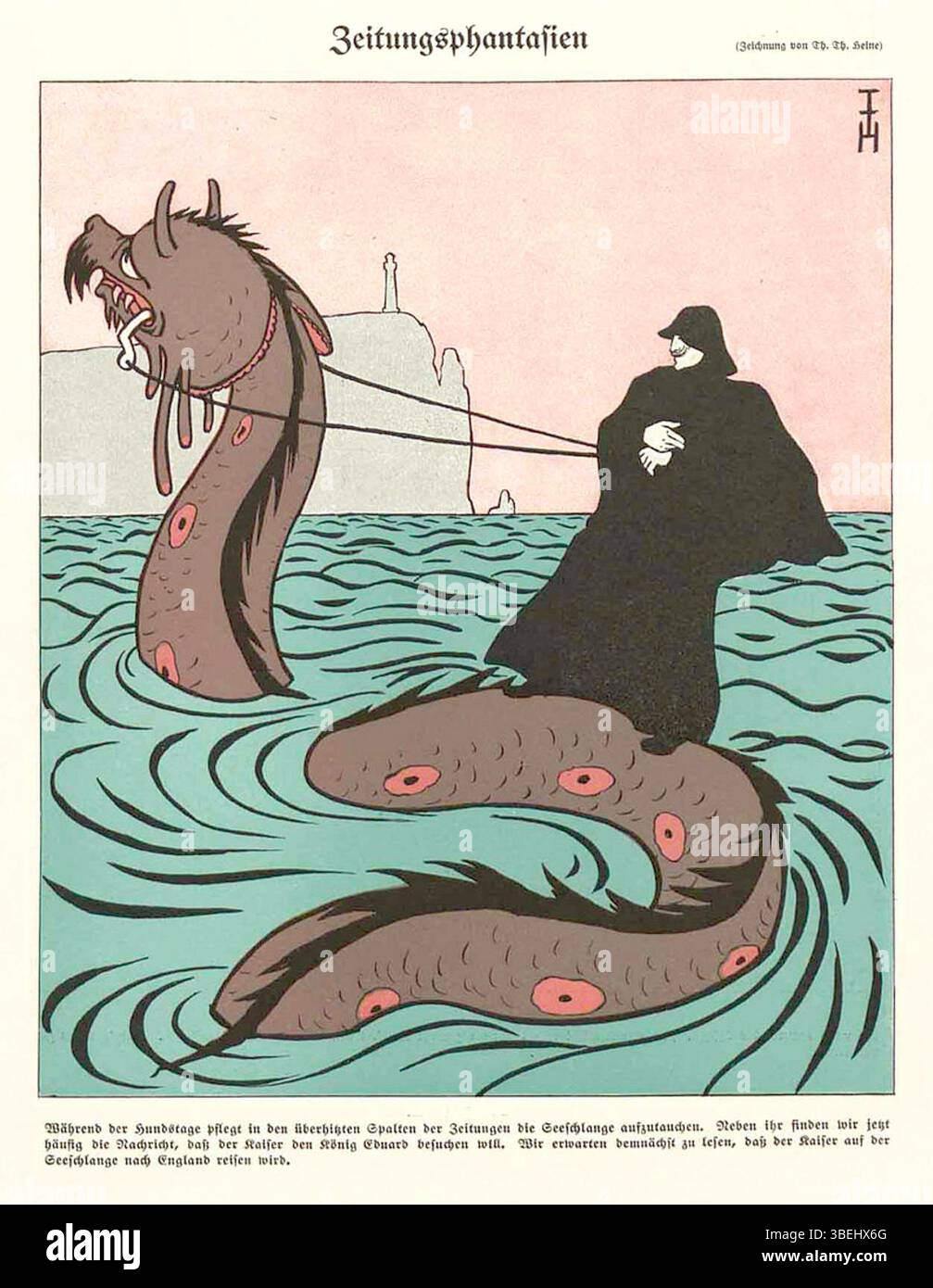 In 'Zeitungsphantasien' (Newspaper Fantasies) from 1929, Heine ...