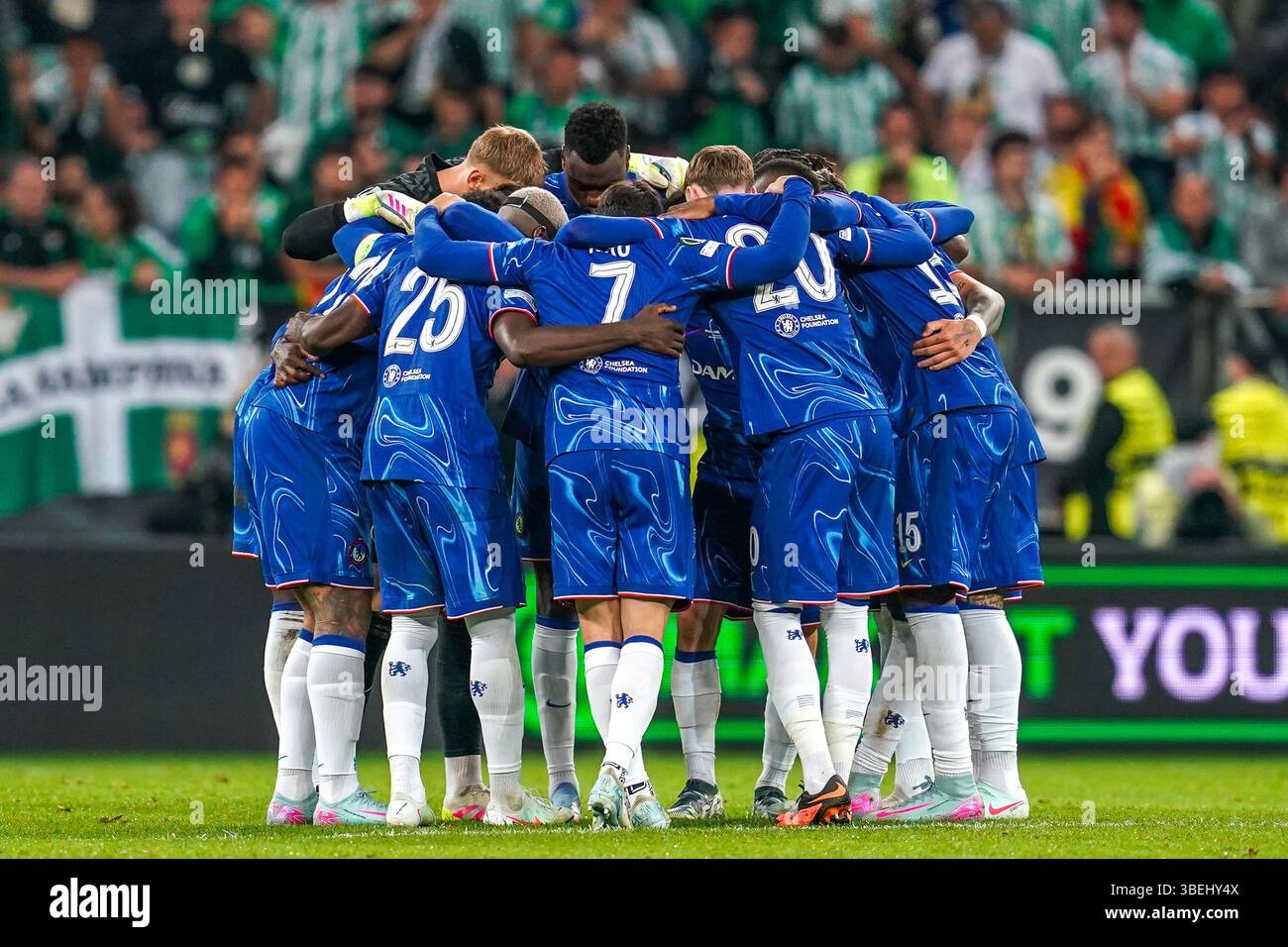 Wroclaw, Poland. 28th May, 2025. Chelsea FC during the Real Betis V ...