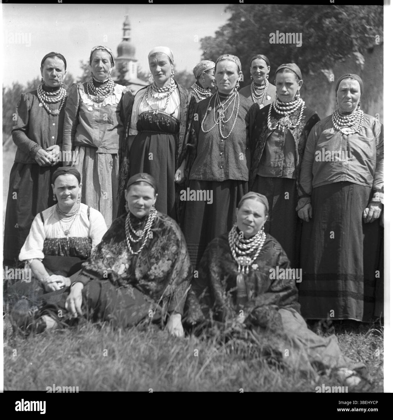 This photo captures participants of the second national Russian Song ...