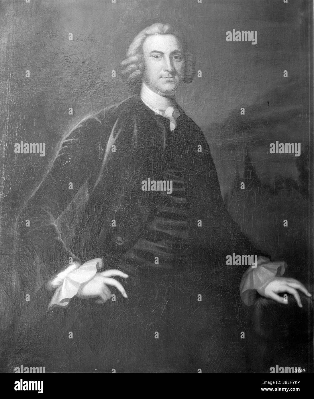 This 1730 portrait of Ignatius Digges was created by the artist John ...