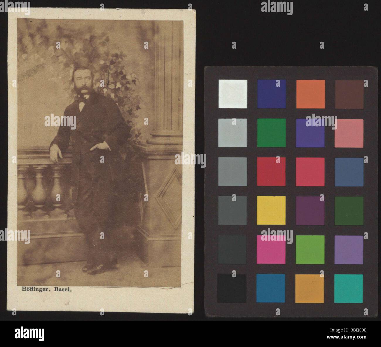 This black-and-white photograph, taken between 1850 and 1870, depicts ...