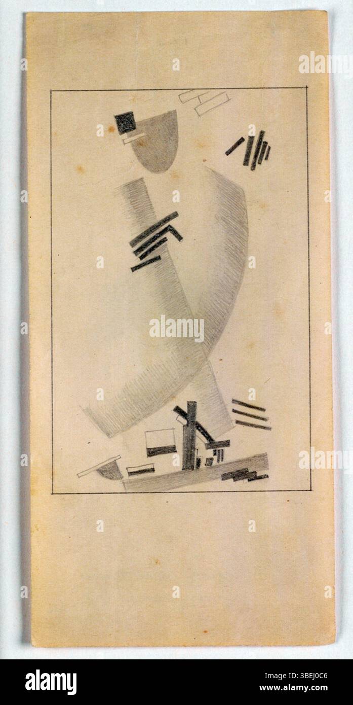 Kazimir Malevich's 1917 work Planetary Composition with Surfaces in ...