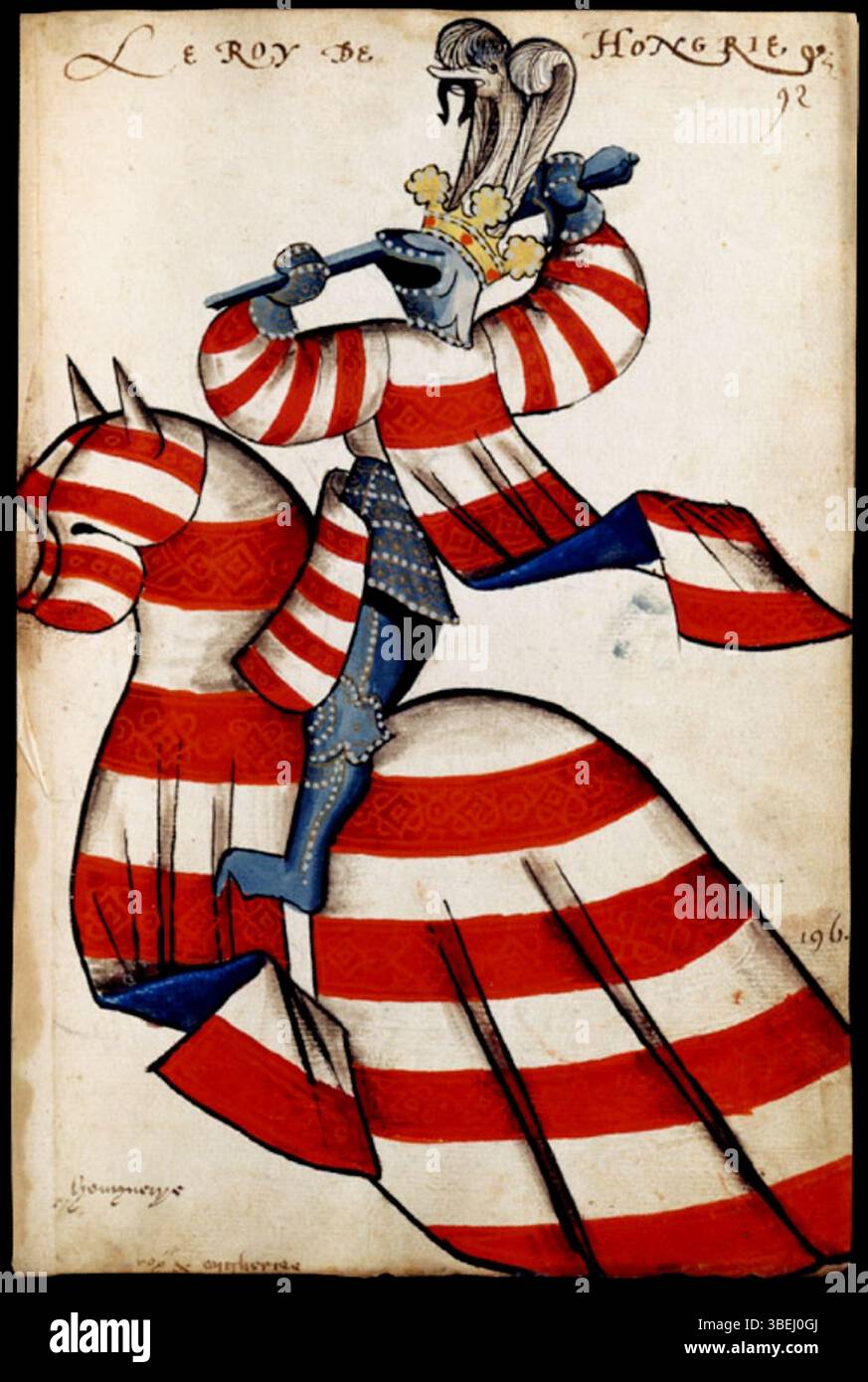 A 15th-century armorial depiction from the Order of the Golden Fleece ...