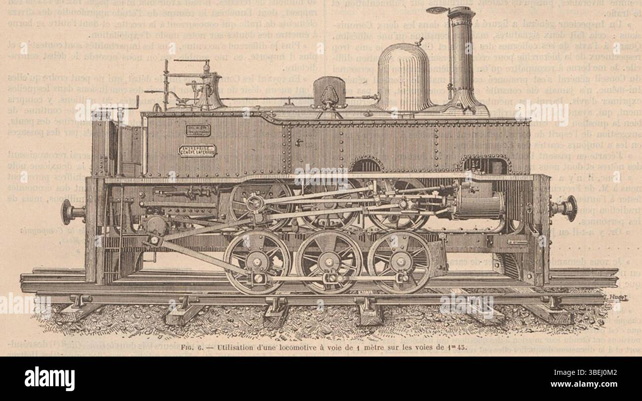 This French image from circa 1900 illustrates the use of a one-meter ...