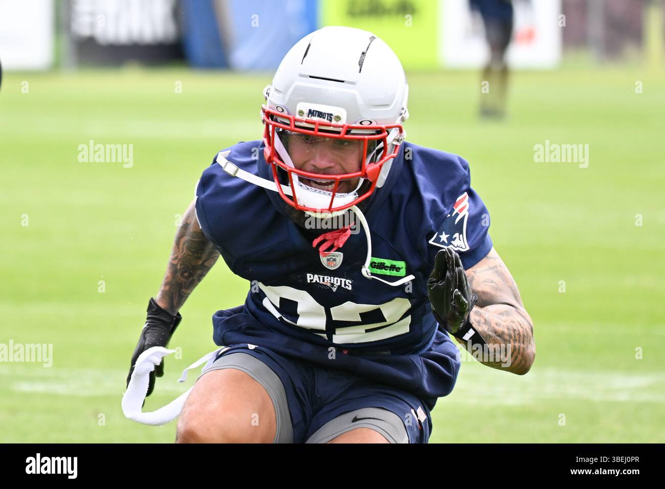 May 28, 2025; Foxborough, Massachusetts, USA; New England Patriots ...