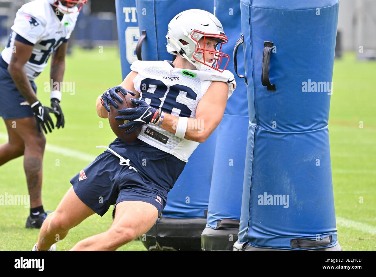 May 28, 2025; Foxborough, Massachusetts, USA; New England Patriots wide ...