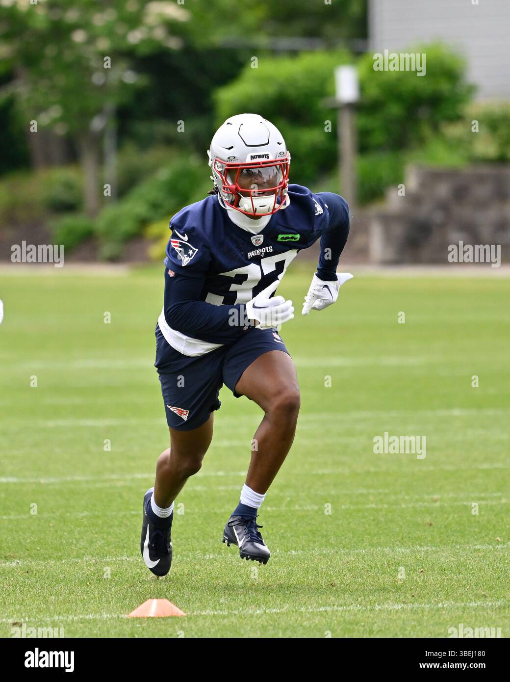 May 28, 2025; Foxborough, Massachusetts, USA; New England Patriots ...