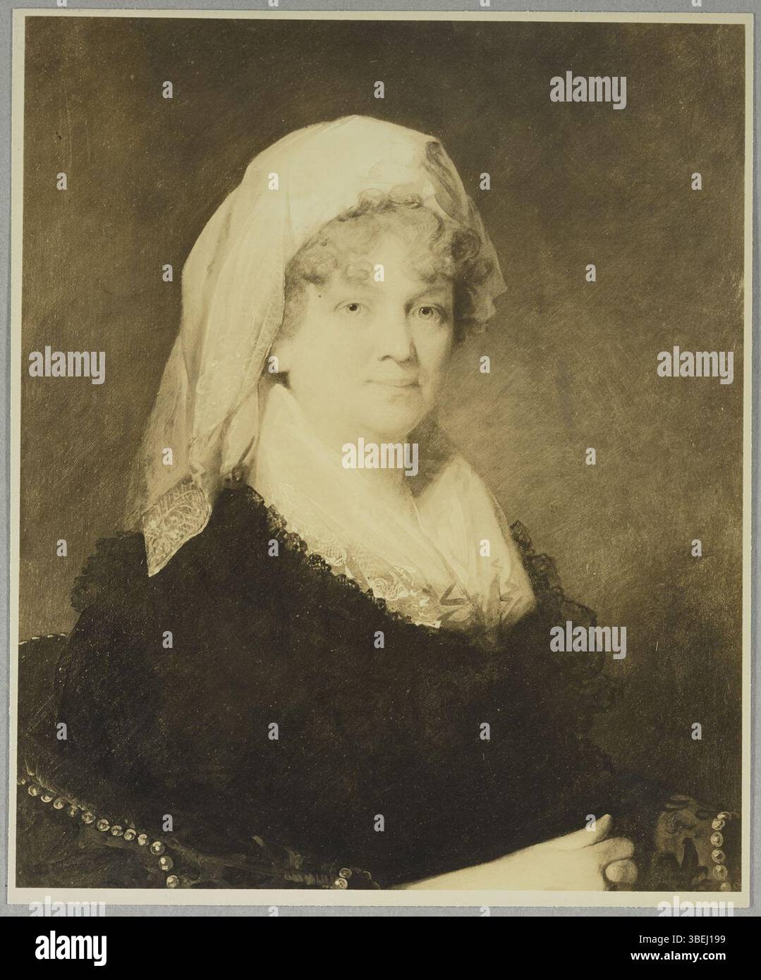 'Mrs. William Le Conte' (Elizabeth Lawrence) painted by Gilbert Stuart ...