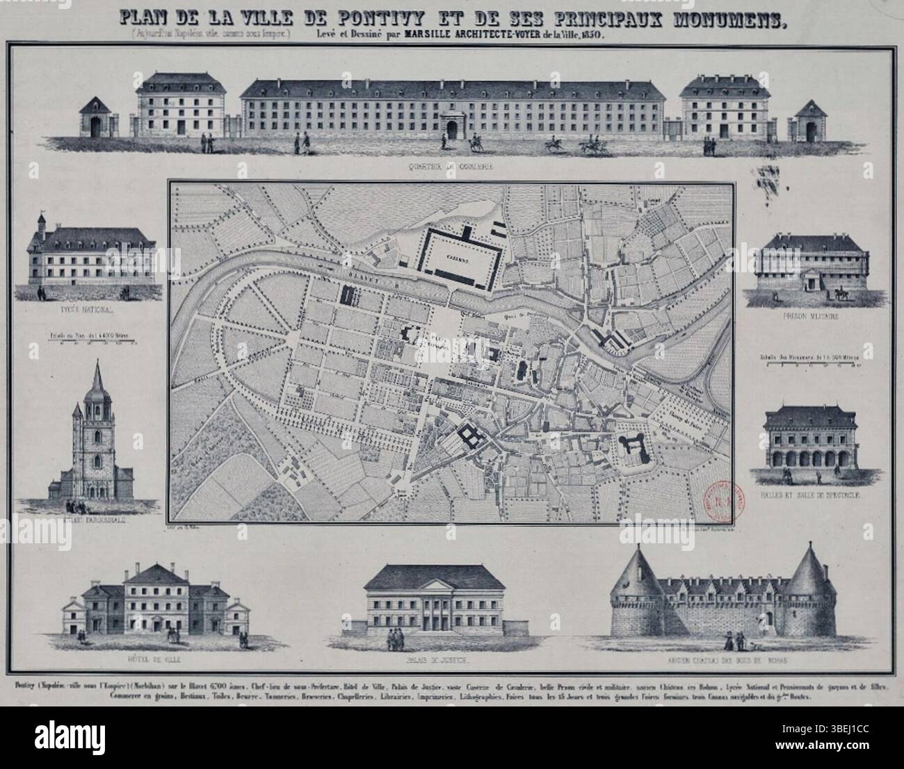 Pontivy landmarks hi-res stock photography and images - Alamy