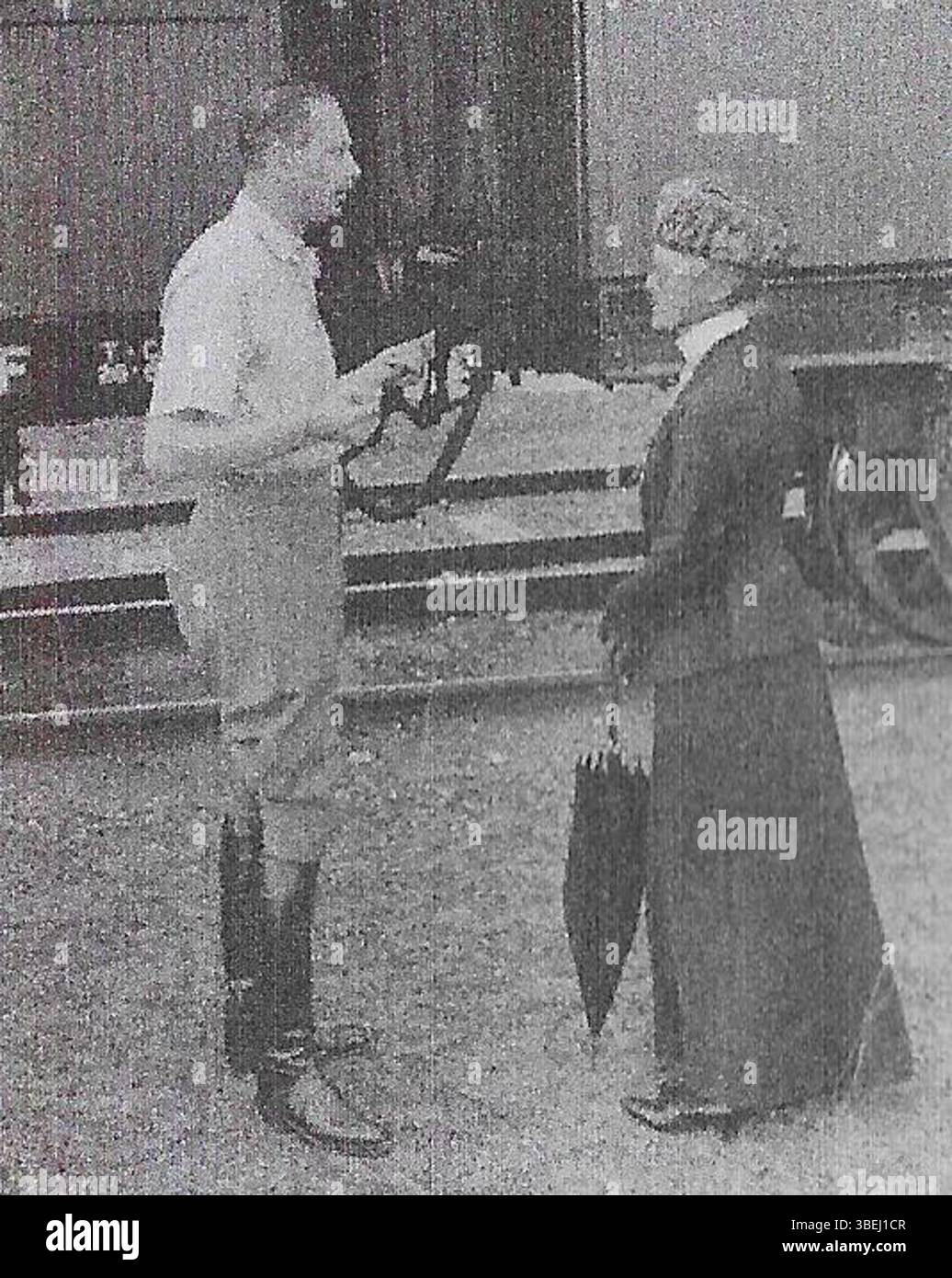 In October 1934, Daisy Bates accompanied the Duke of Gloucester on a ...