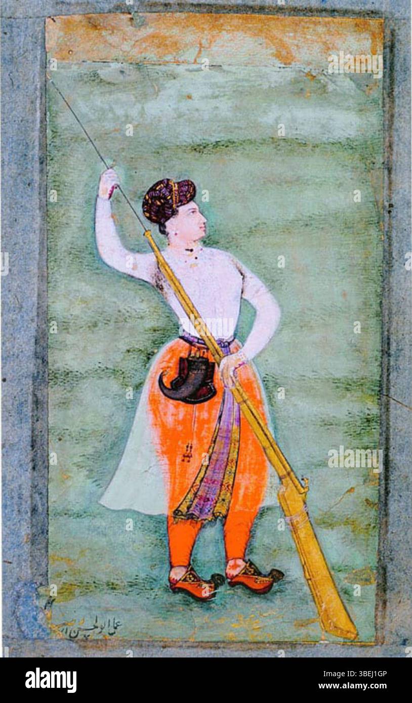 This 17th-century portrait by Abul-Hasan Nadiruz Zaman depicts Nur ...