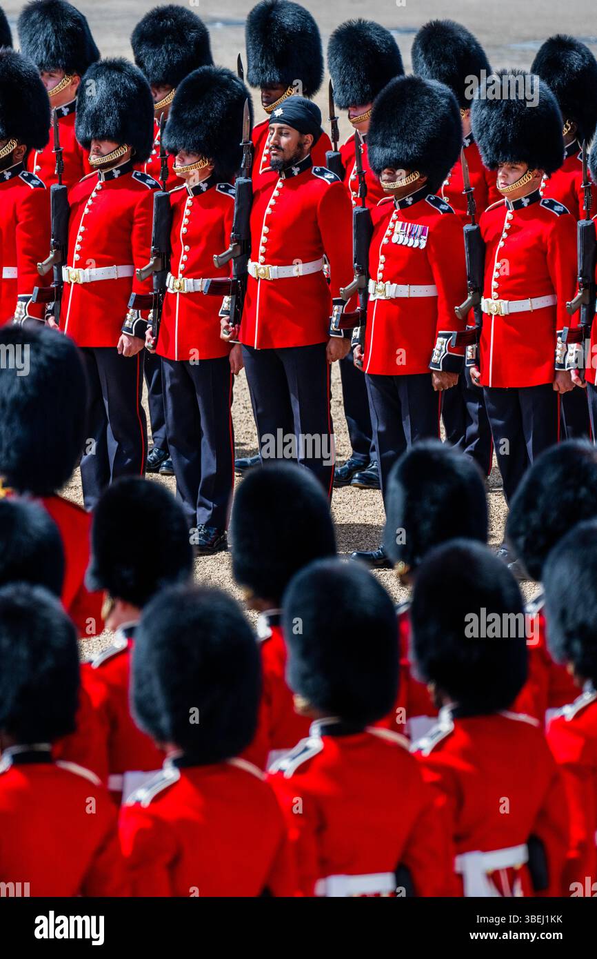 London, UK. 29th May, 2025. One unit includes the only Sikh soldier who ...