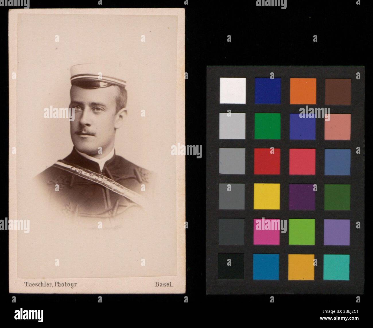This 1885 photograph of Alfred Christ-Paravicini offers a detailed ...