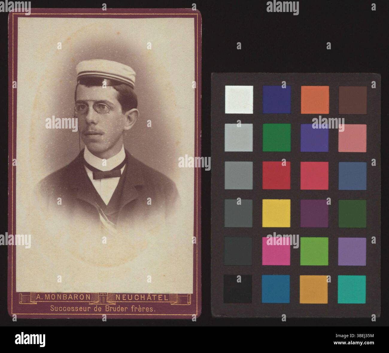 This black-and-white photograph from the late 19th century features a ...