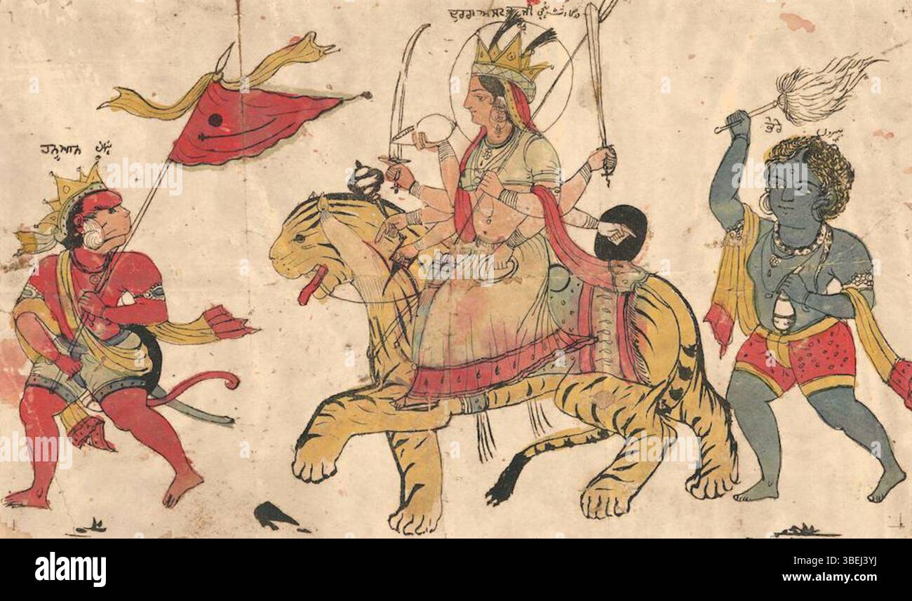Punjabi woodcut hi-res stock photography and images - Alamy
