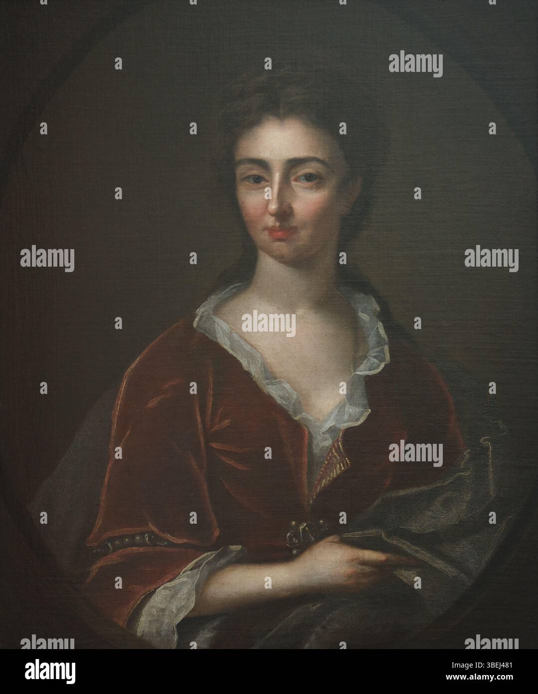 This portrait of Sarah Harrison Blair (1670–1713), wife of James Blair ...